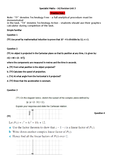 Year 12 Specialist Mathematics - Grade: 12 - Queensland Certificate of ...