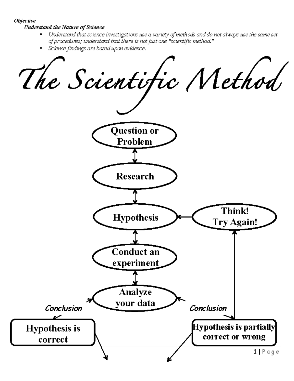 Scientific Method: Understanding Science Investigations and Evidence ...
