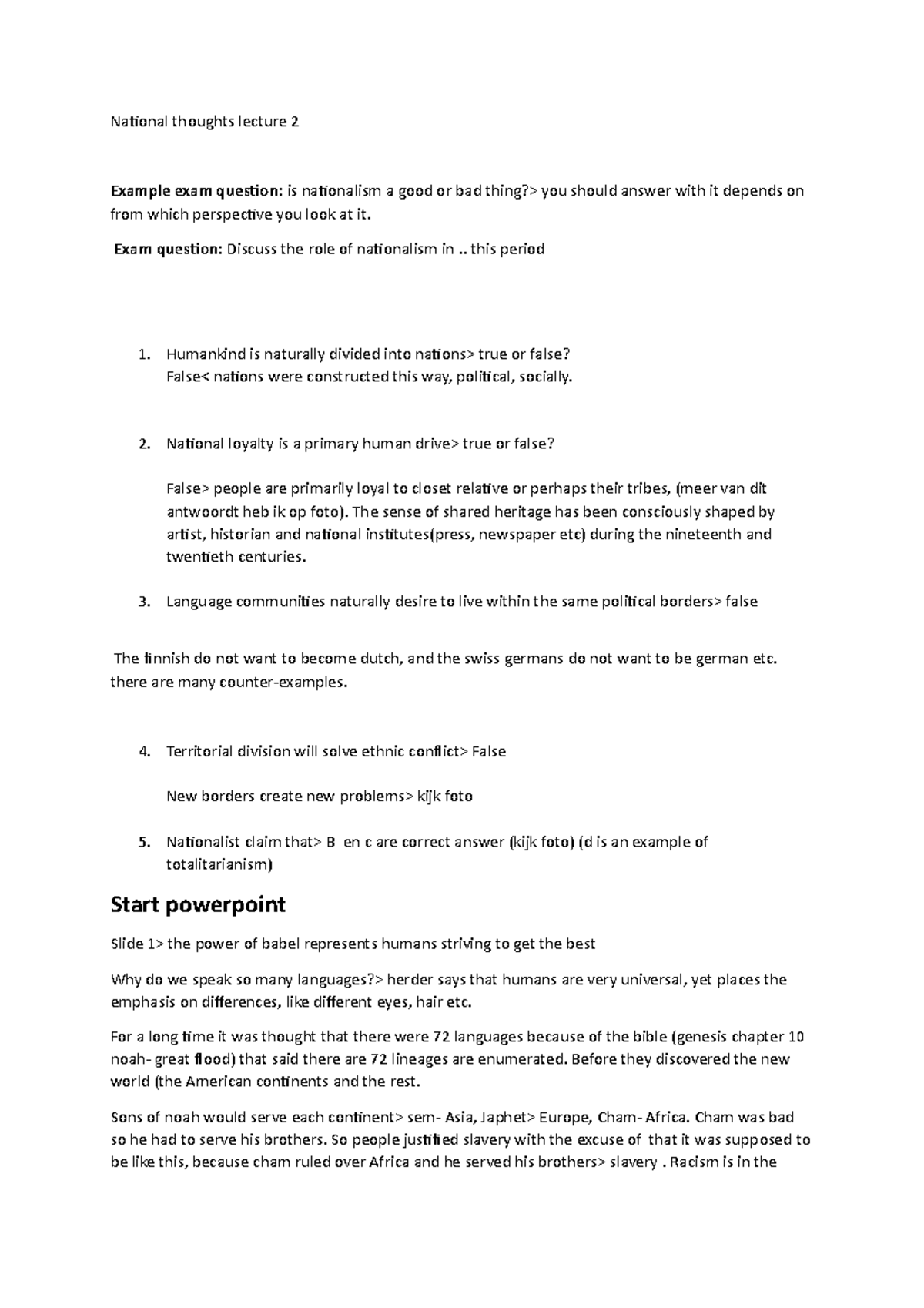 National Thoughts Lecture 2: Key Concepts & Exam Prep Insights ...