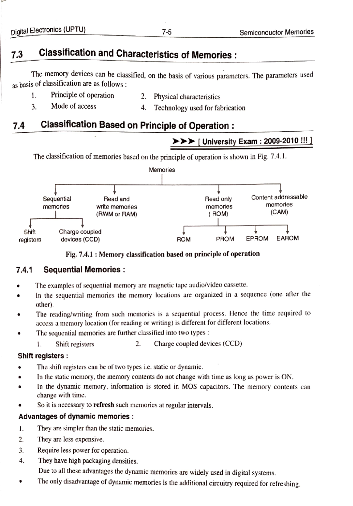 Digital Electronics Unit 5: Key Concepts and Applications - Studocu