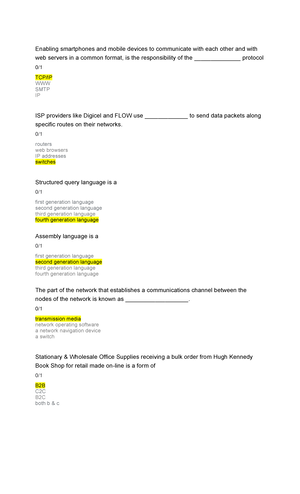 Info tech ia unit 2 sample - Solutions for the Book Room Procedure ...