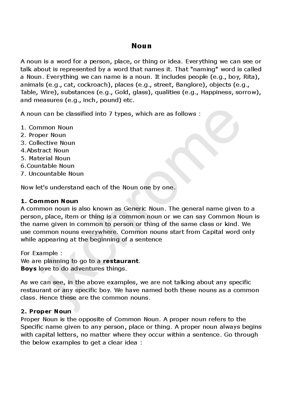 Pronoun - English Grammar Notes (ENG 101) - Studocu