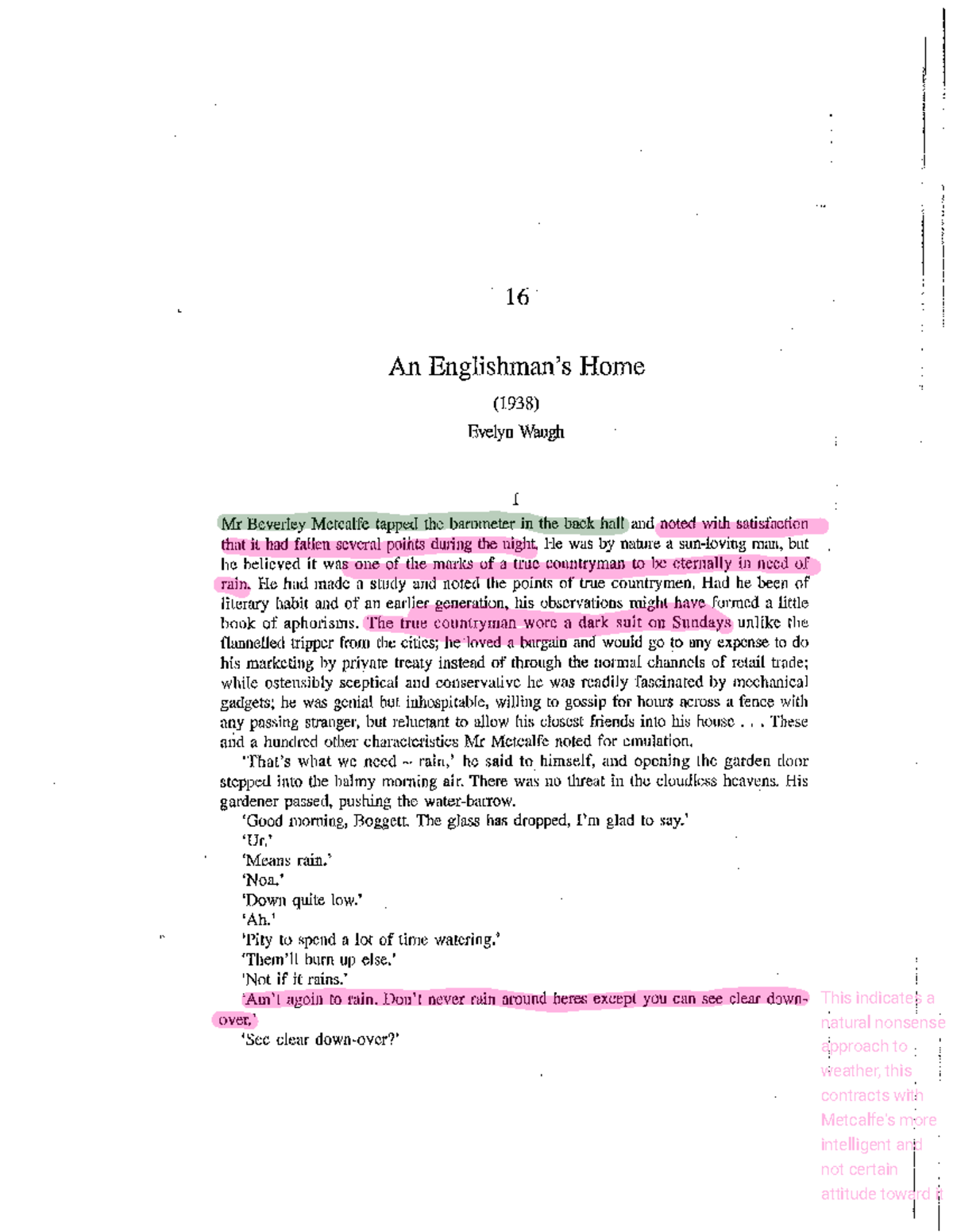 AICE LIT P2 Essay Notes: The Struggle of Tradition vs. Change in Rural ...