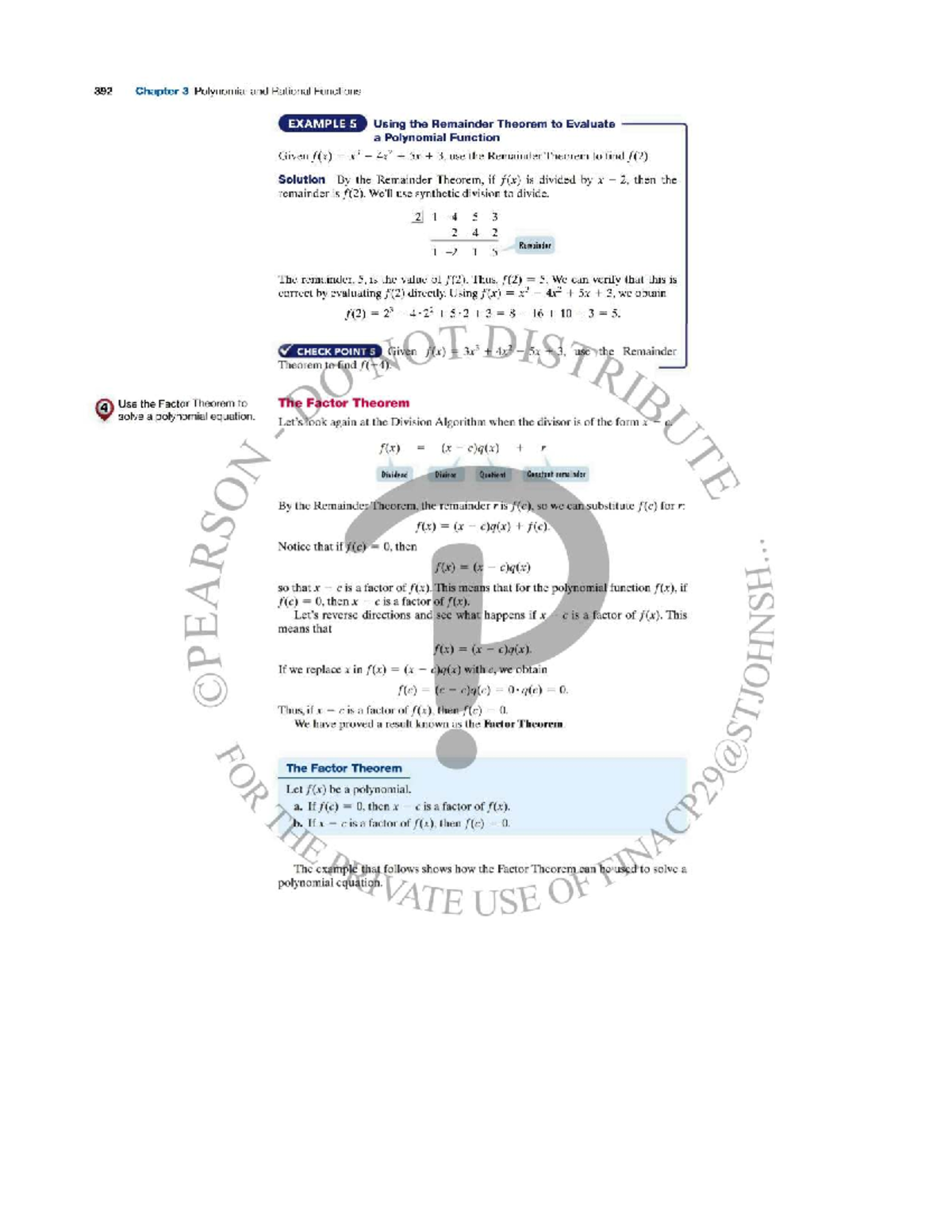 392 Final Exam Review: Polynomial & Rational Functions - Studocu