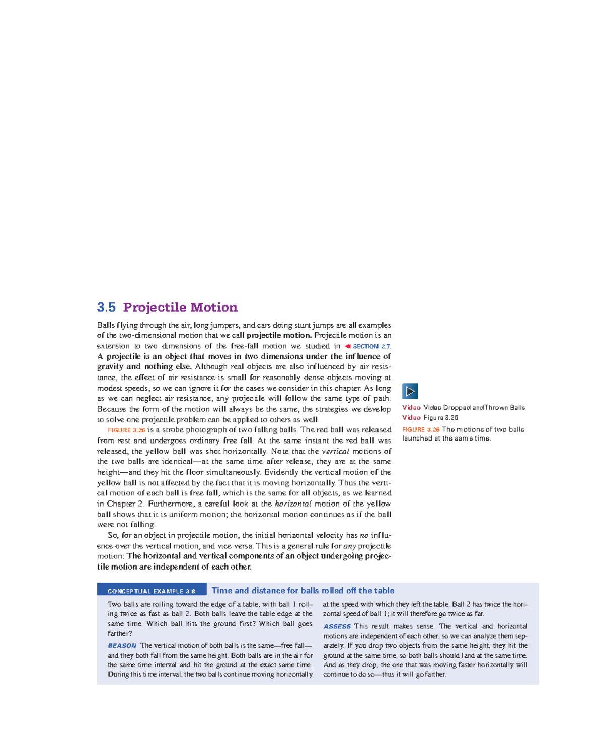 Projectile Motion: Concepts and Problem Solving Techniques (PHYS 3.5 ...