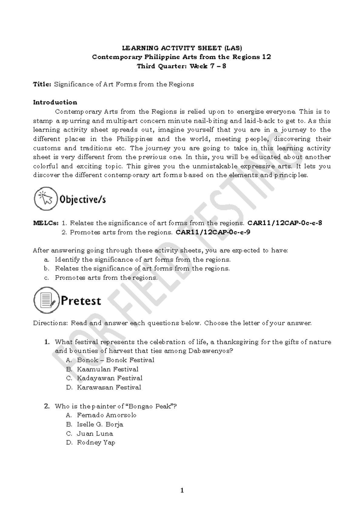 LAS CPAR-week-7 8 - learning materials - LEARNING ACTIVITY SHEET (LAS ...