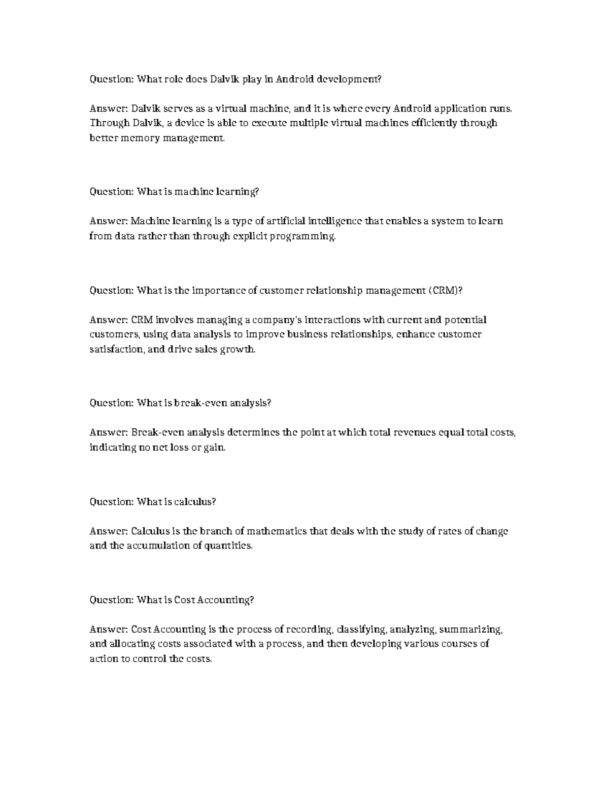 Ifni salmonids outbidding - Question: What role does Dalvik play in ...