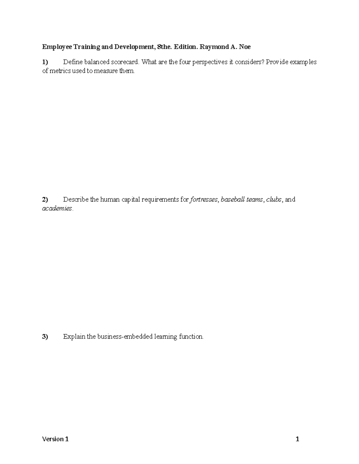 Chapter 2 Overview: Employee Training & Development Insights (ETD 101 ...