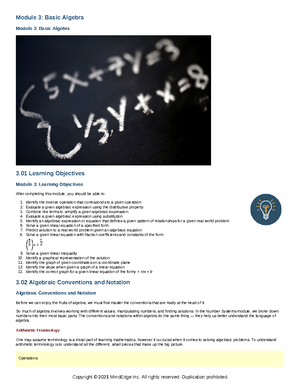 Module 1 Basic Numeracy Calculation Skills - Module 1: Basic Numeracy & Calculation Skills - Studocu
