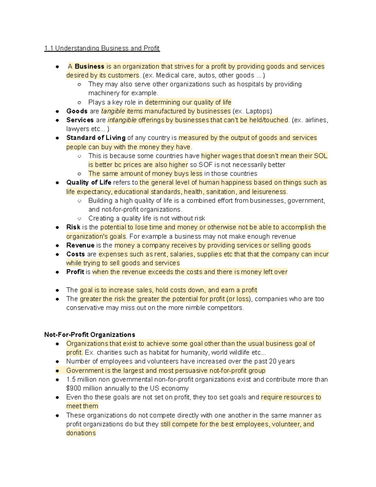 Chapter 1 - Understanding The Canadian Business System - 1 ...