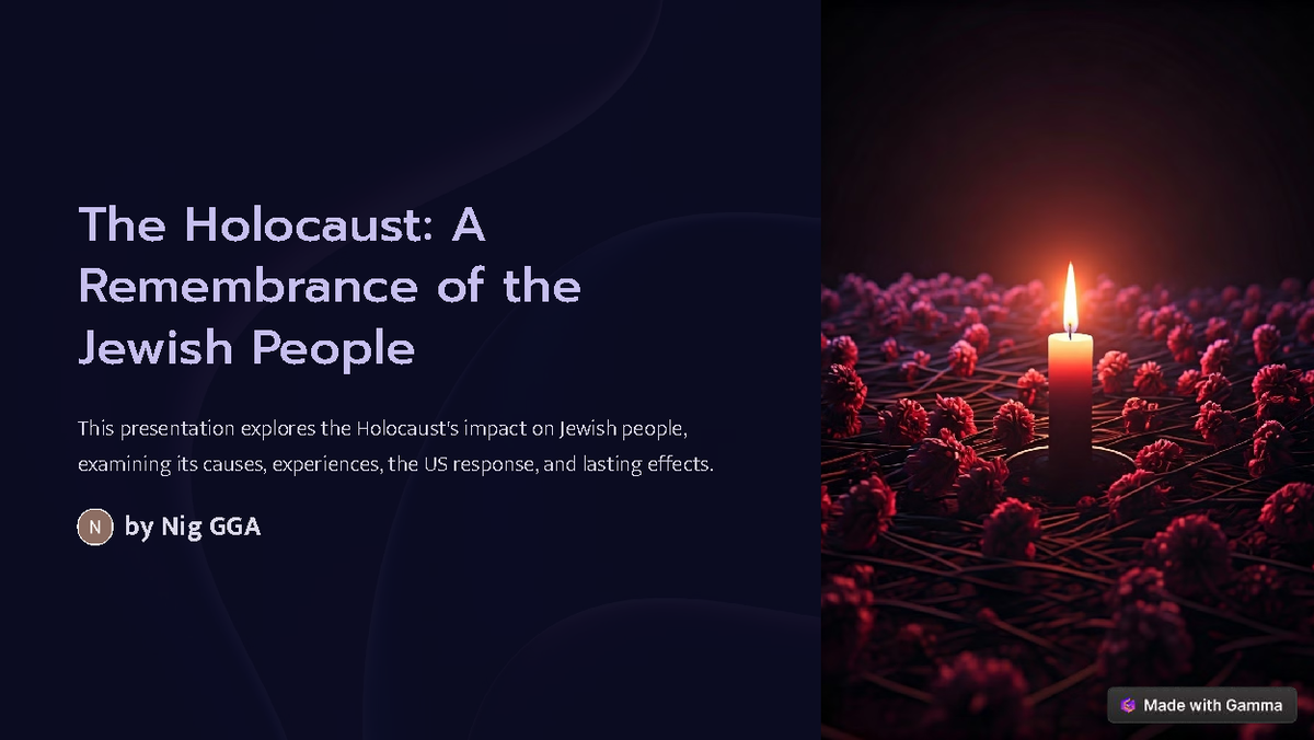 GGA The Holocaust: Impact, Causes, and Lasting Effects on Jews - Studocu