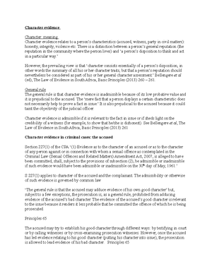 Law of evidence 402 MCQs: Test 1 and test 3 questions - Studocu