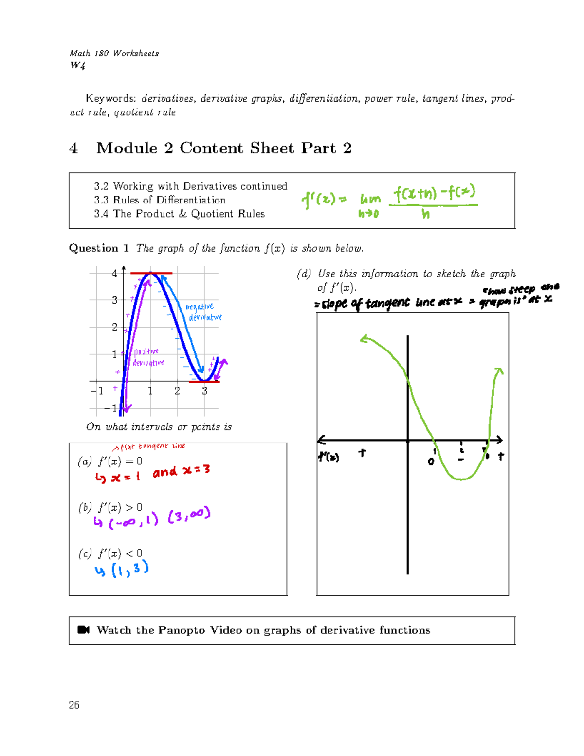 Guided Lecture Notes for Module 2: Part 2 Overview - Studocu