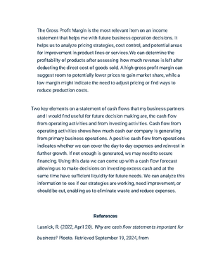 [Solved] The three primary financial statements tell us important and ...