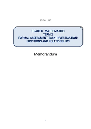 Mathematics Grade 11 Notes - Functions - MATHEMATICS GRADE 11 NOTES ON ...