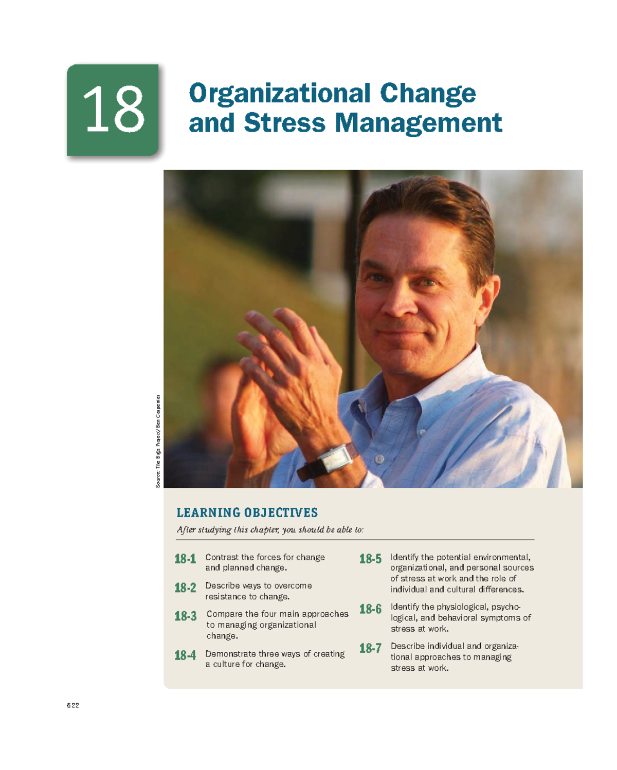 MGT104 - Chapter 18: Organizational Change & Stress Management Insights - Studocu