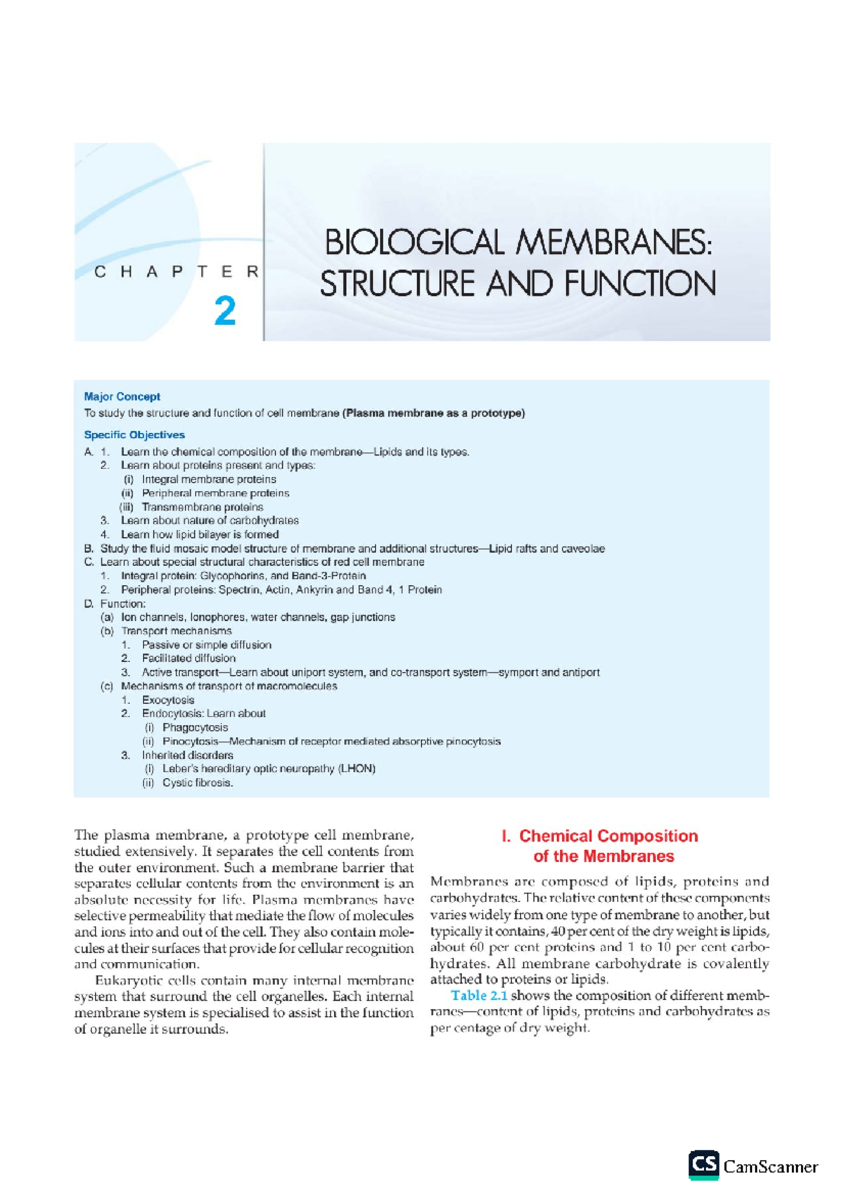 Biomembranes and Cell Signaling: Structure, Function, and Transport ...