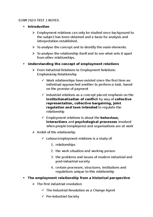 Chapter 2 - Unit 2: Participants in South Africa’s Labour Relation ...