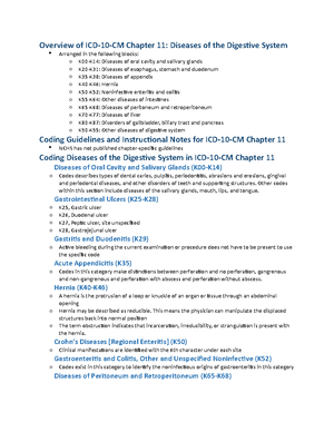Chapter 3 Intro to Uhdds and ICD-10-CM Guidelines - Notes - Chapter 3 ...