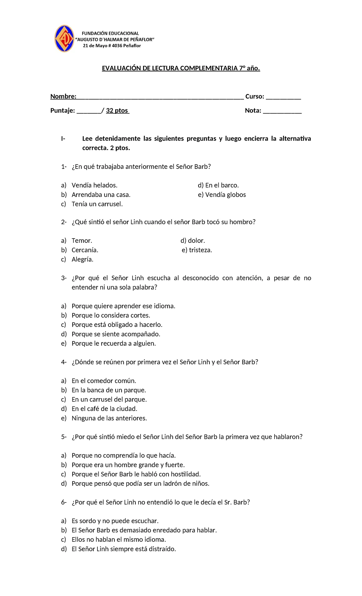Evaluación de Lengua y Literatura 7° B: Héroes y Heroínas Narrativos ...