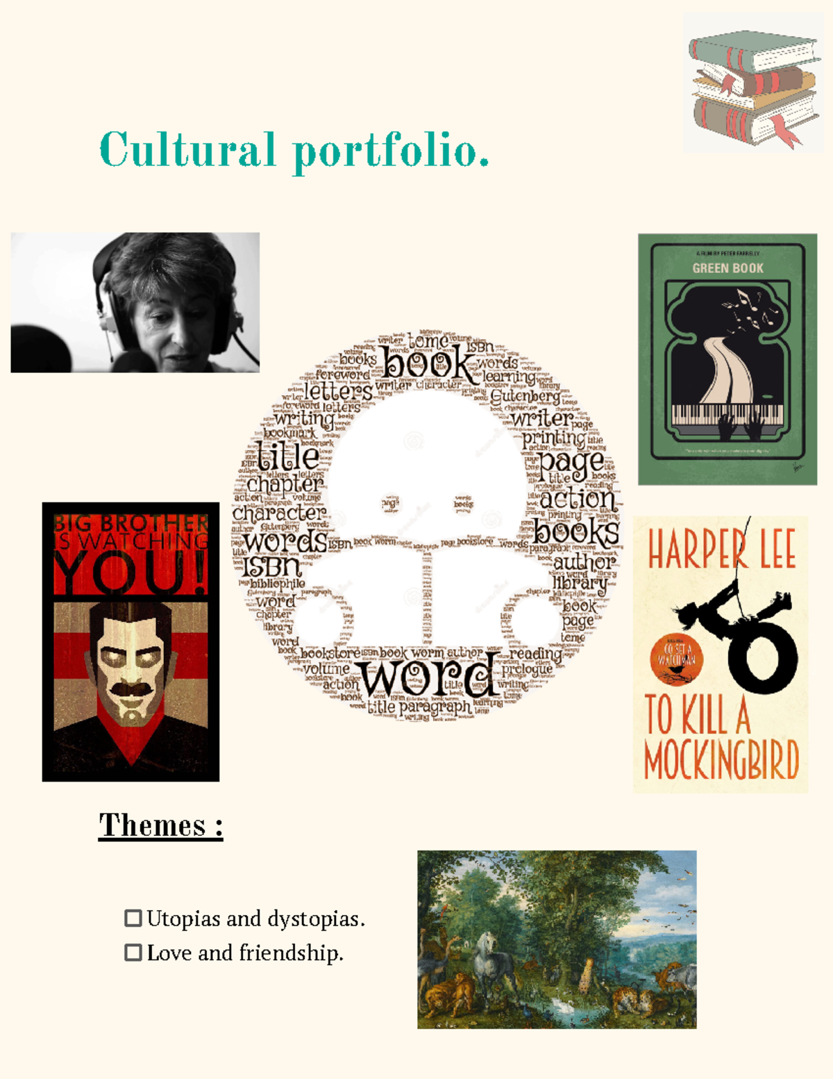 Cultural Portfolio: Utopias vs Dystopias & Love in Literature (LLCE ...