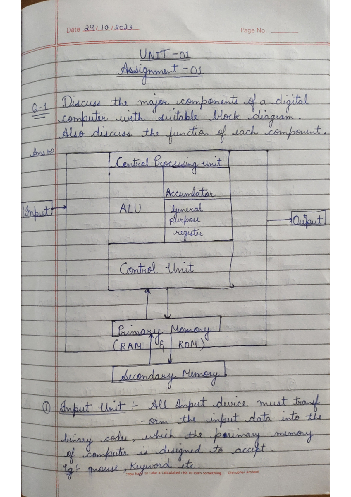 PPS UNIT 1 Assignment Overview and Study Guide - Studocu