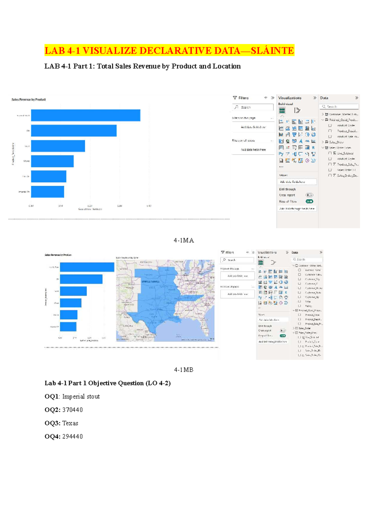 LAB 4 - Comprehensive Data Visualization & Analysis - SLÁINTE - Studocu