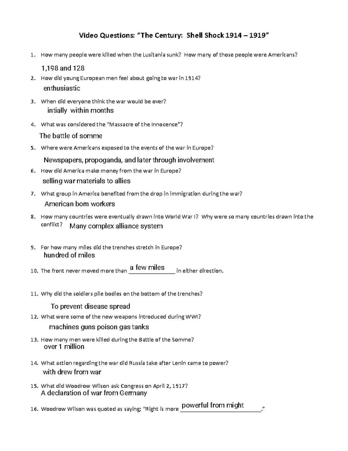 Kami Export - Century Shell Shock (2) - Video Questions: “The Century ...