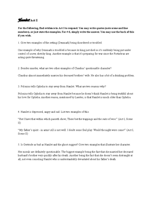 Ap18 english literature q1 - 2018 AP English Literature and Composition ...