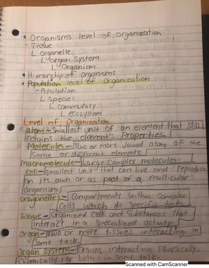 BIO 101 - First Test Study Guide: Key Concepts and Vocabulary - BIO 101 ...