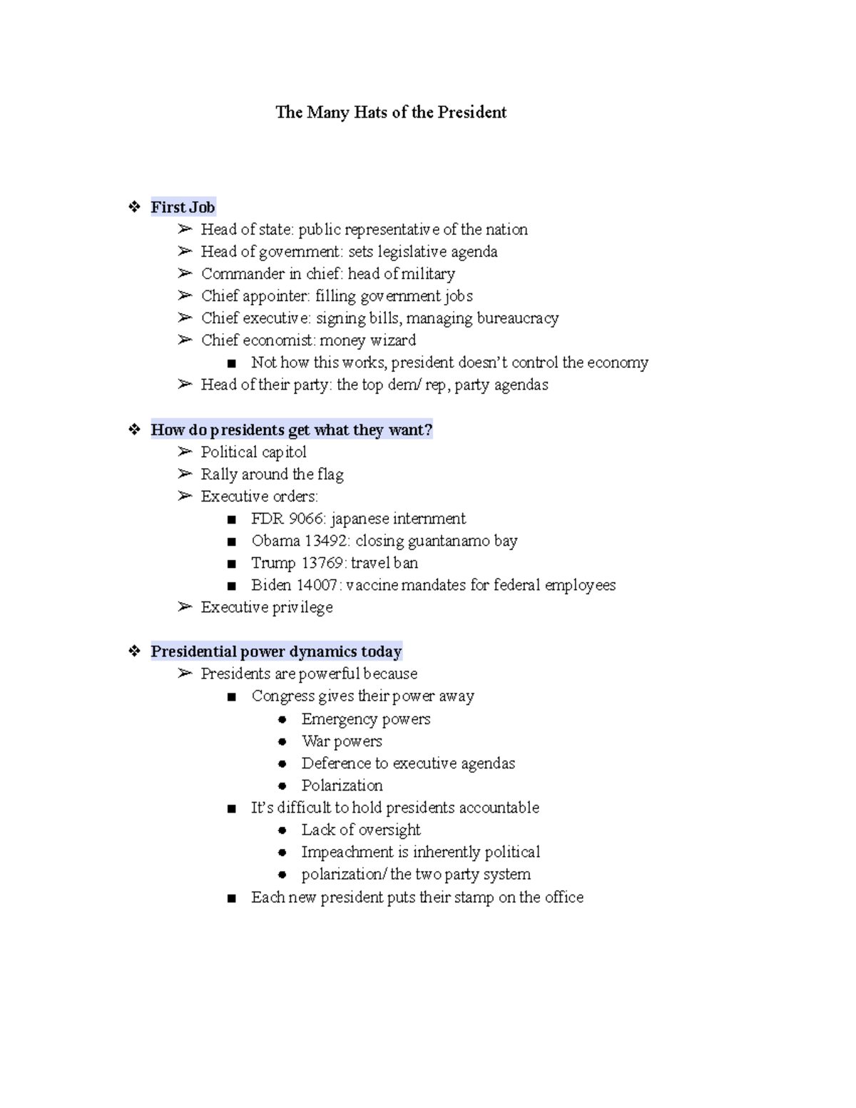 The Diverse Roles of the President: Understanding Their Powers and ...