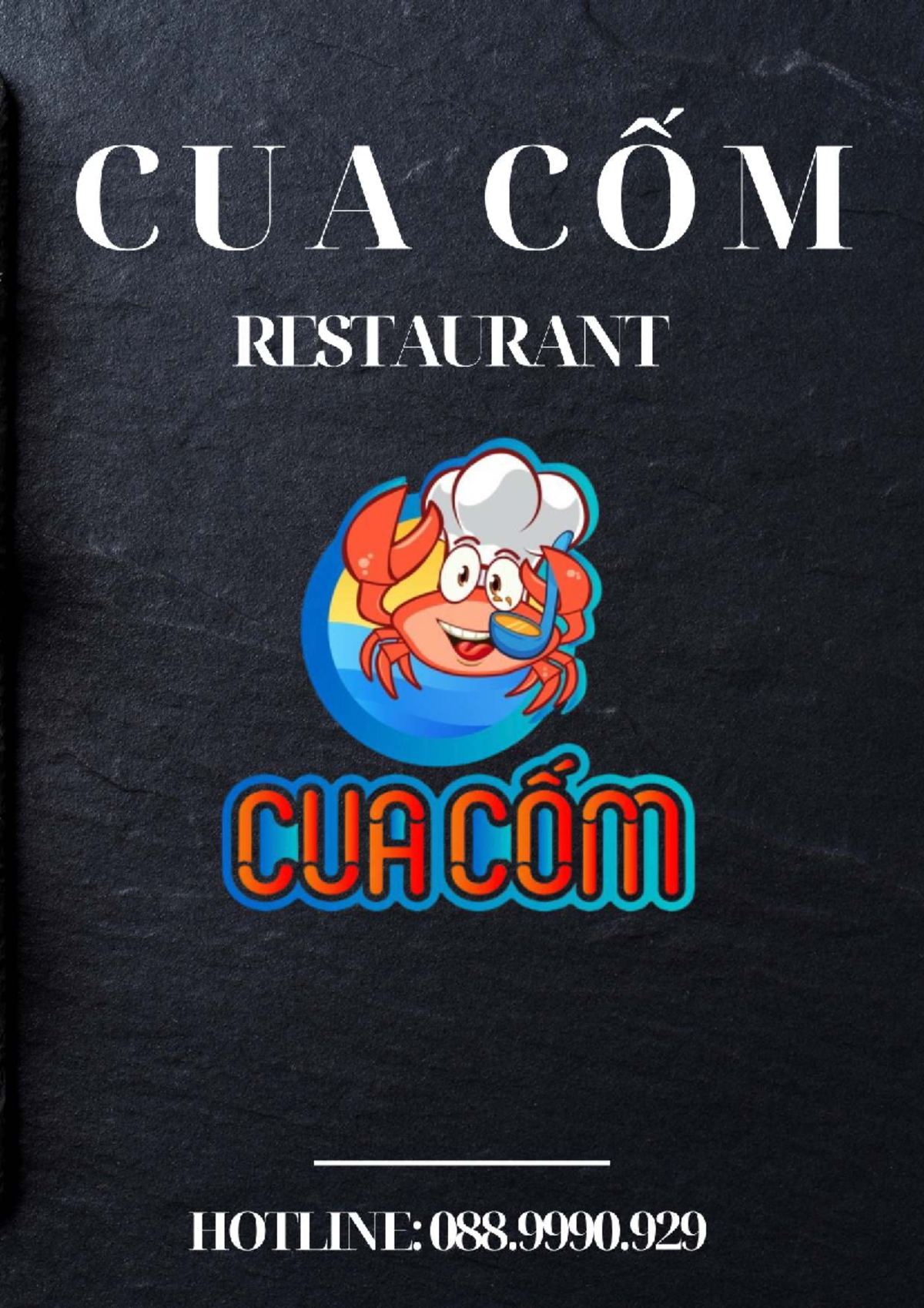 CUACOM 6: MENU CƠM ĐOÀN CUA CỐM CHI TIẾT MÓN ĂN - Studocu