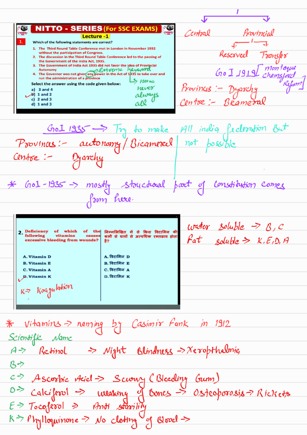 NITTO SERIES (For SSC EXAMS) - Lecture Notes for SSC CGL Exam ...