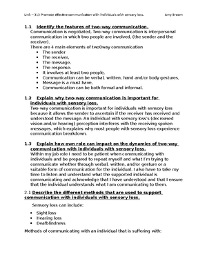 [Solved] Discuss how integrated working with other agencies delivers - health and social care ...