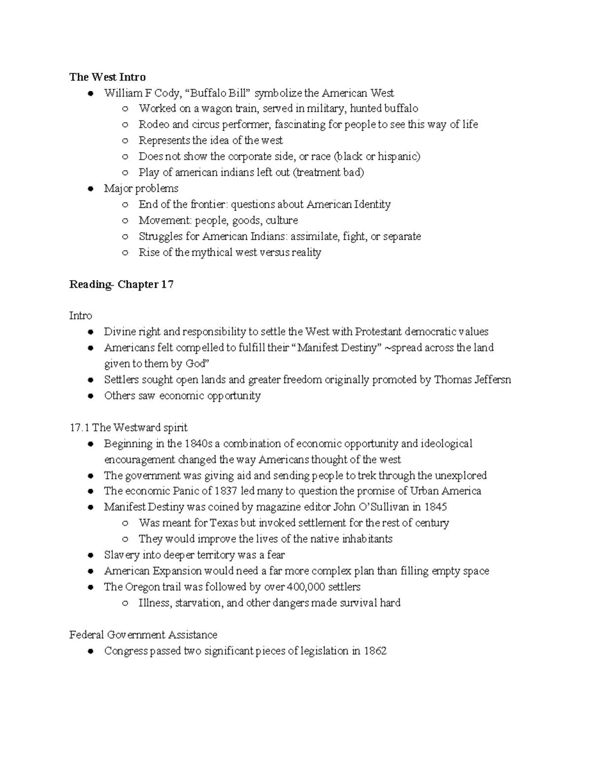 Module 3 The West - The West Chapter 17 U.S. History Open Stanx Book ...