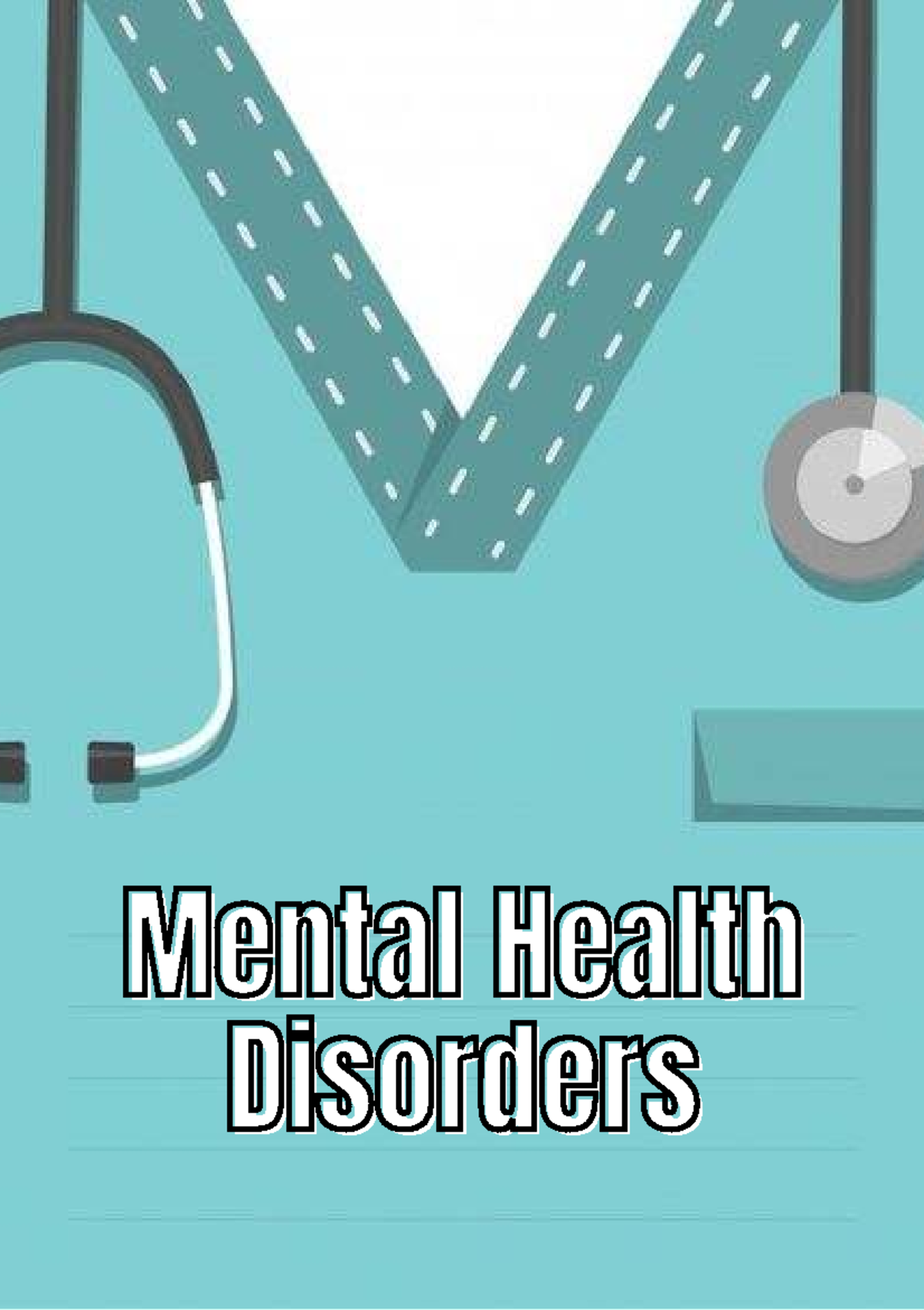 Mental Health Disorders Overview: Communication & Conditions - Studocu