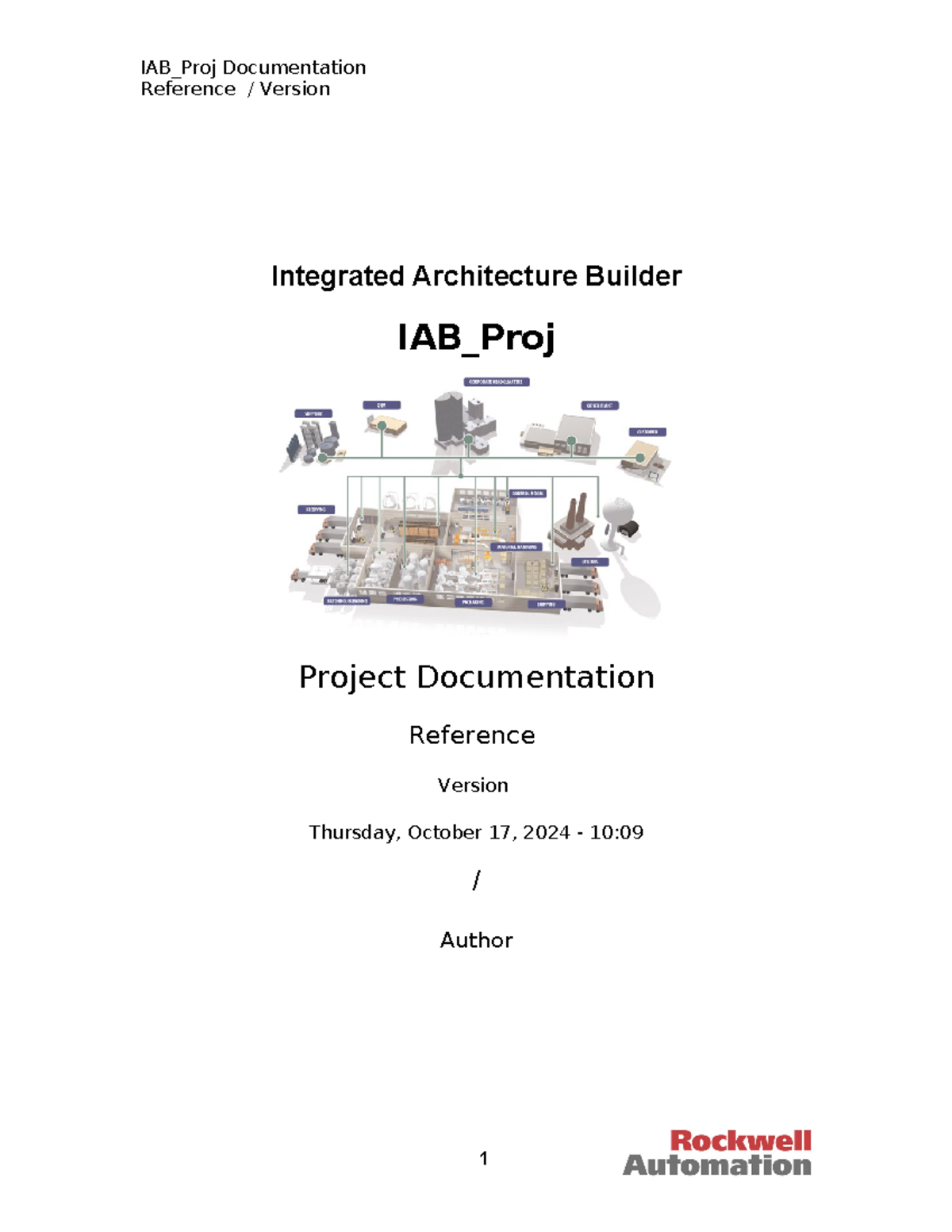 IAB Proj - ES BUAWAFAI - IAB_Proj Documentation Reference / Version ...