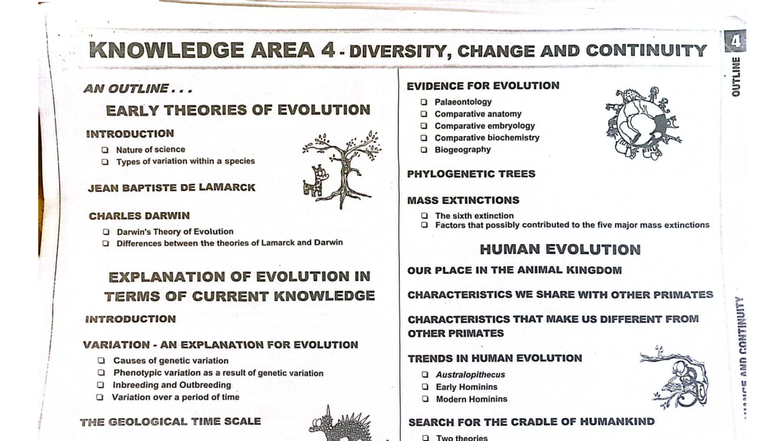 4 DIVERSITY, CHANGE AND CONTINUITY: OUTLINE OF EVOLUTIONARY THEORIES ...