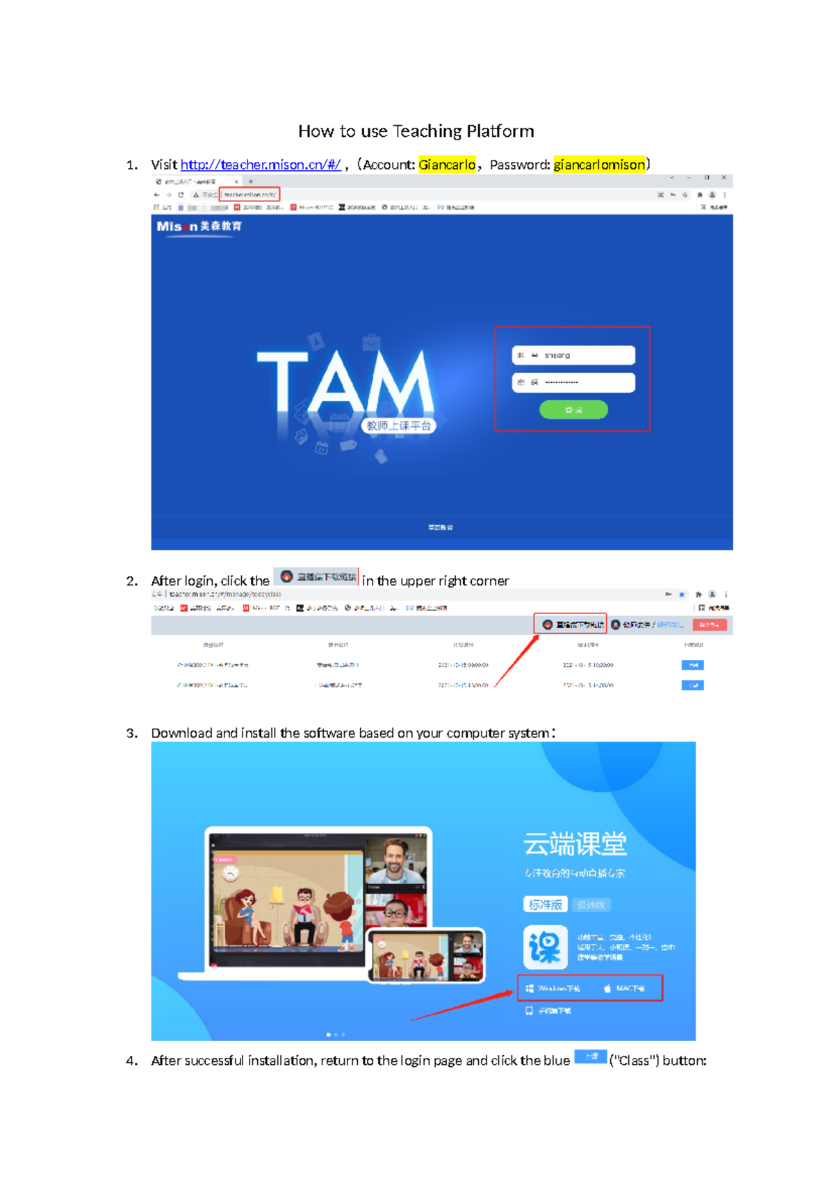 Using the Teaching Platform: A Step-by-Step Guide - Studocu