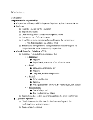 SM131 - Introduction to Strategy: Key Concepts and Insights - SM131 ...