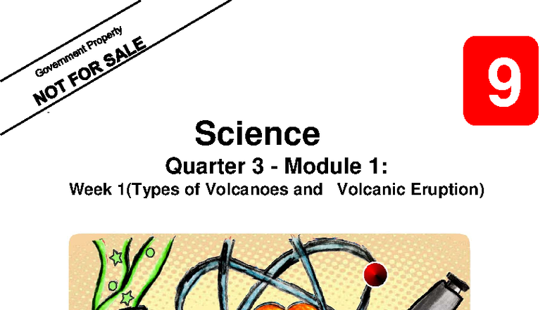Sci9 - Q3 - Mod1 - Types of Volcanoes and Volcanic Eruptions - Version 3 - NOT Science Quarter 3 ...