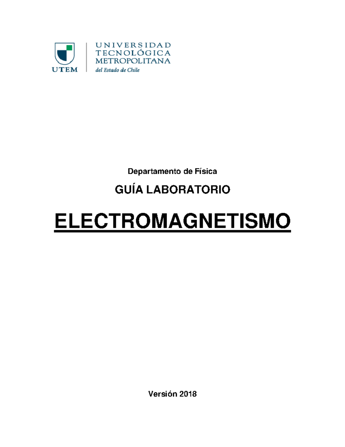 54222 Guia Lab Electromagnetismo 2019 - Departamento de Física GUÍA ...