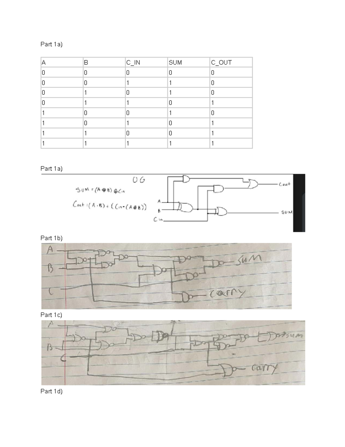 ITI1100 Lab 3 Prelab: Logic Gates and Binary Operations - Studocu