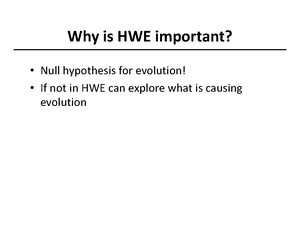 Drivers of Evolution: Natural Selection and Genetic Drift in ...