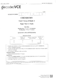 Chemistry- Unit 3 - Grade: 12 - Victorian Certificate of Education ...