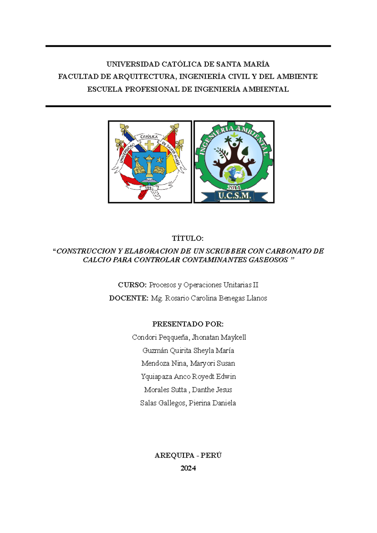 Práctica 7: Diseño y Construcción de un Scrubber Eficiente - PID 2 ...