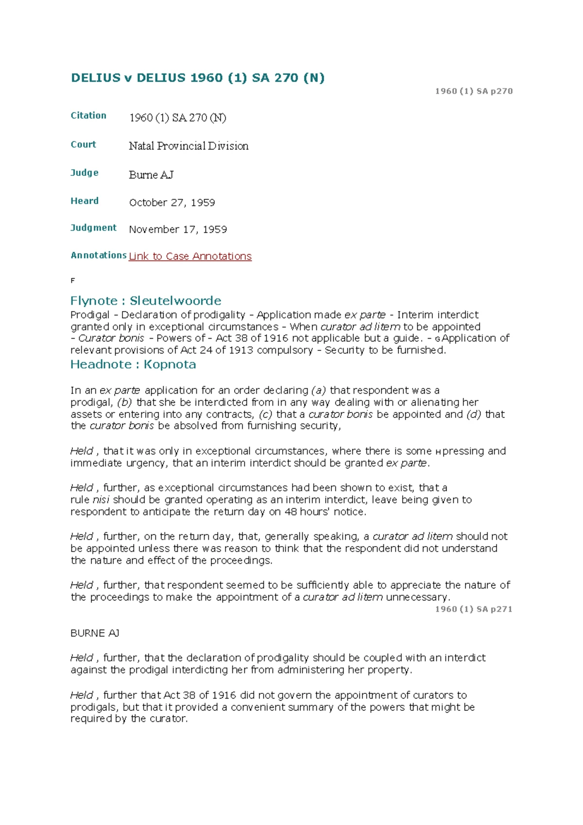 Center of child law vs director general case summary - CONSTITUTIONAL ...