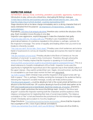 How is guilt portrayed in an inspector calls - Theme of Guilt – An ...