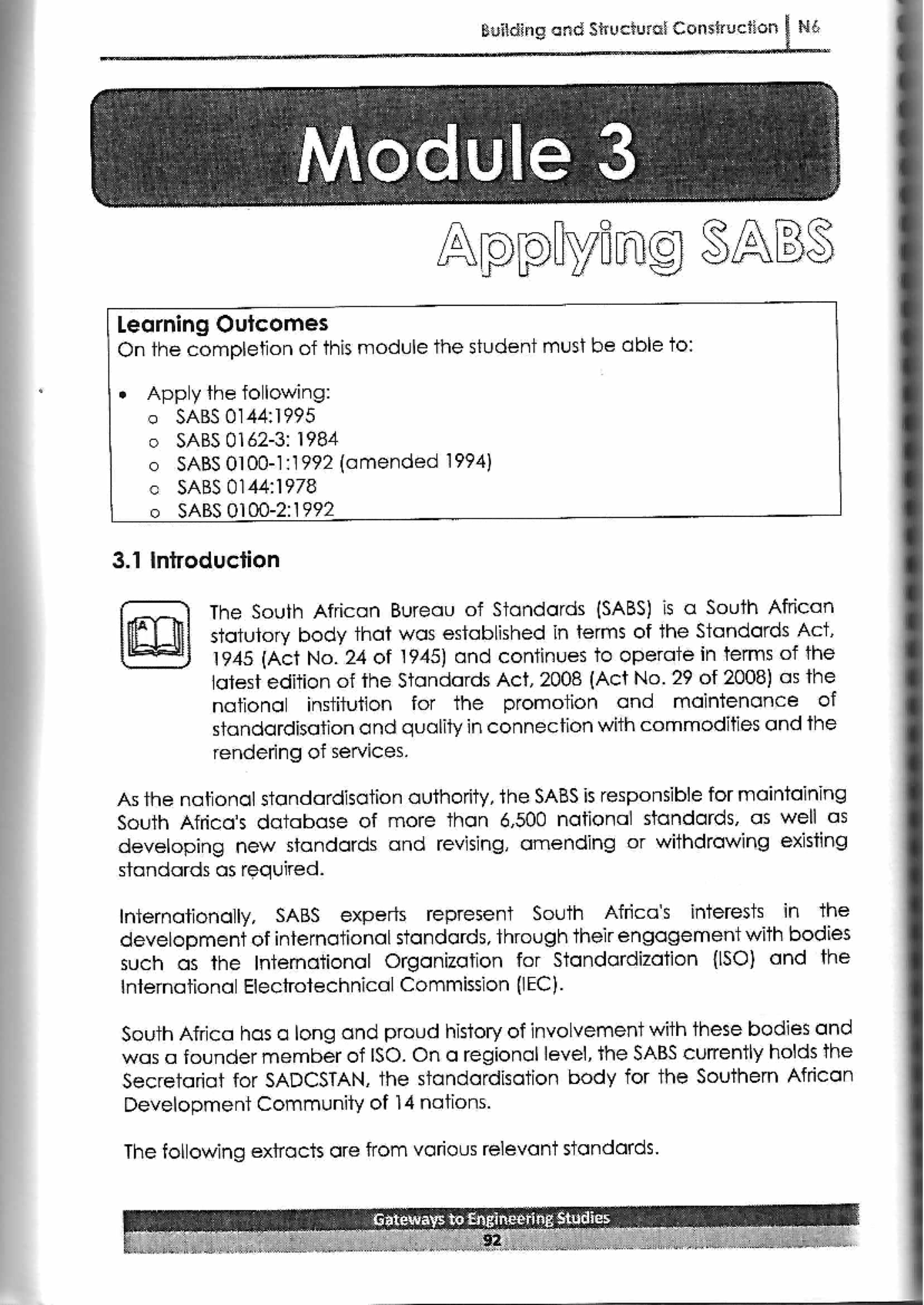 BSC N6 Module 3 - Past papers and memos and notes - Studocu