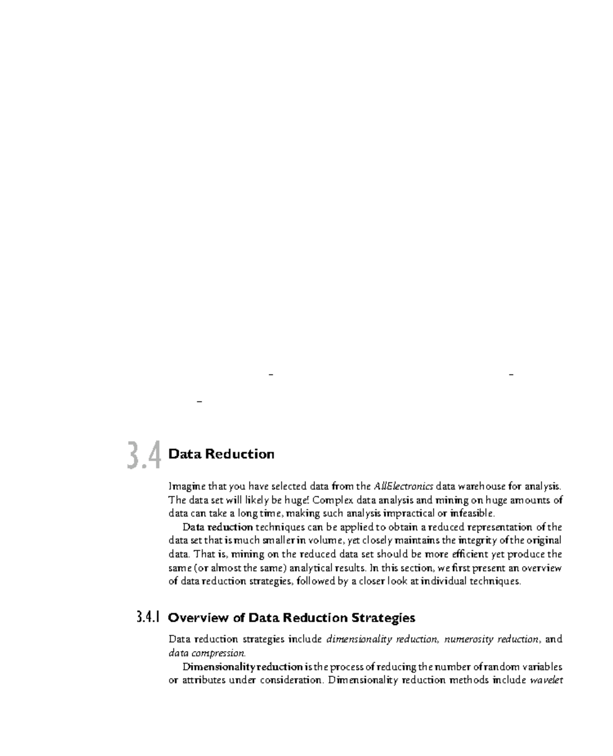 IDS-Unit-5 - Notes - 3. Data Reduction Imagine that you have selected ...